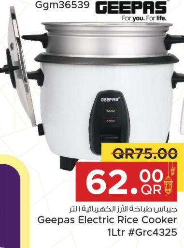 GEEPAS Electric Cooker in Family Food Centre Qatar - Doha | D4D Online
