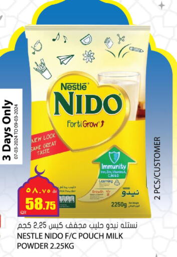 NIDO Milk Powder in Dana Hypermarket Qatar - Doha | D4D Online