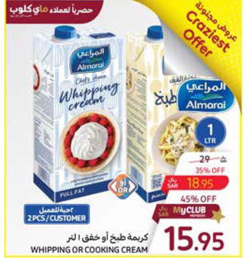 ALMARAI Whipping / Cooking Cream in Hyper Panda KSA, Saudi Arabia ...