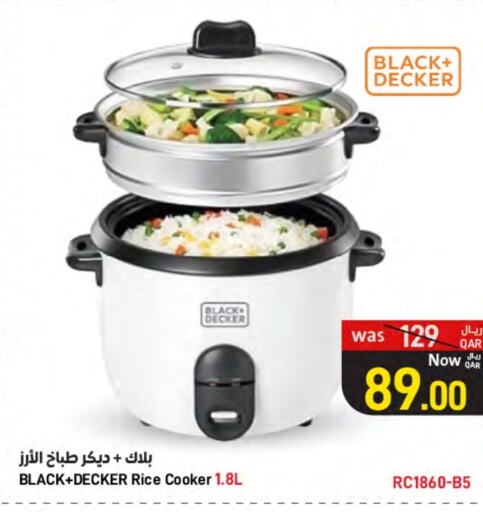 BLACK+DECKER Rice Cooker in Carrefour Qatar - Doha | D4D Online