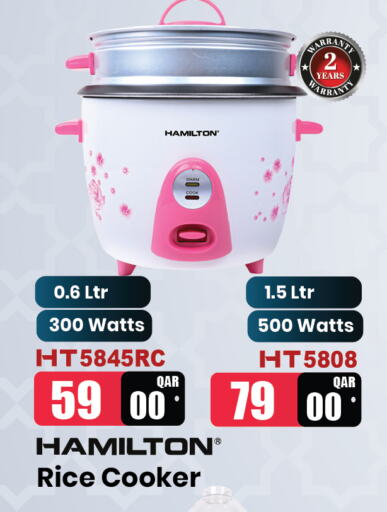HAMILTON Rice Cooker in Marza Hypermarket Qatar - Doha | D4D Online