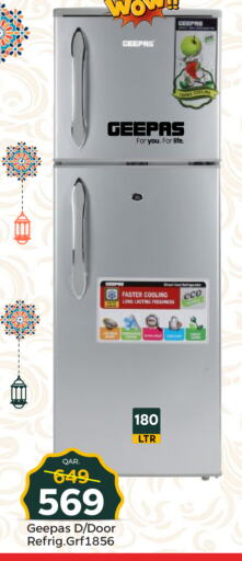 GEEPAS Refrigerator in Paris Hypermarket Qatar - Doha | D4D Online