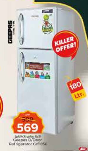 GEEPAS Refrigerator in Paris Hypermarket Qatar - Doha | D4D Online