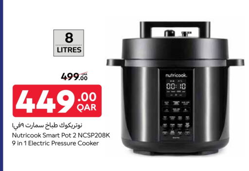 NUTRICOOK Pressure Cooker in Jumbo Electronics Qatar - Doha | D4D Online