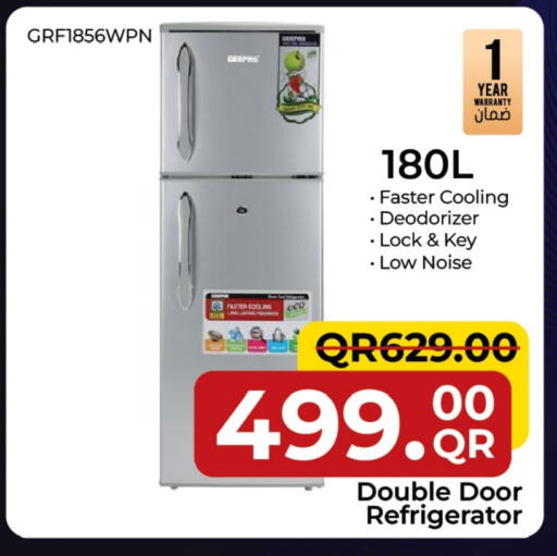 GEEPAS Refrigerator in Mark & Save Qatar - Doha | D4D Online