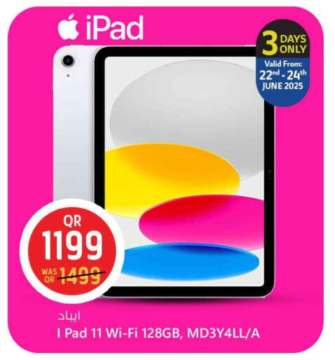 APPLE iPad in Paris Hypermarket Qatar - Doha | D4D Online
