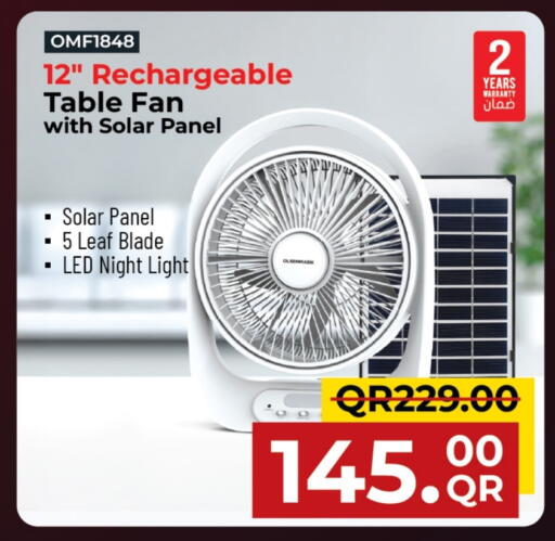 OLSENMARK Fan in Family Food Centre Qatar - Doha | D4D Online