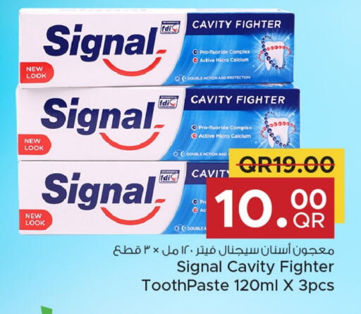 SIGNAL Toothpaste in Gulf Food Center Qatar - Al Rayyan | D4D Online