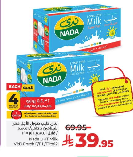 NADA Long Life / UHT Milk in LULU Hypermarket KSA, Saudi Arabia, Saudi ...