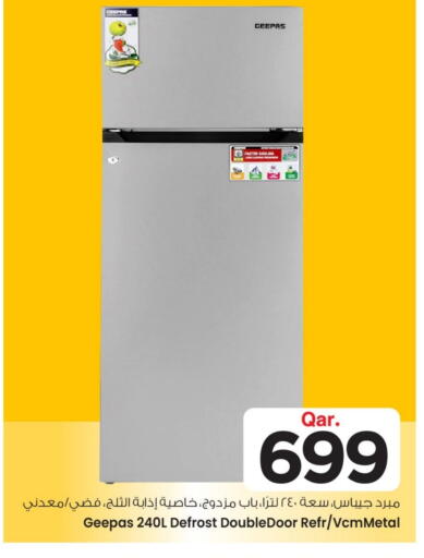GEEPAS Refrigerator in Paris Hypermarket Qatar - Doha | D4D Online