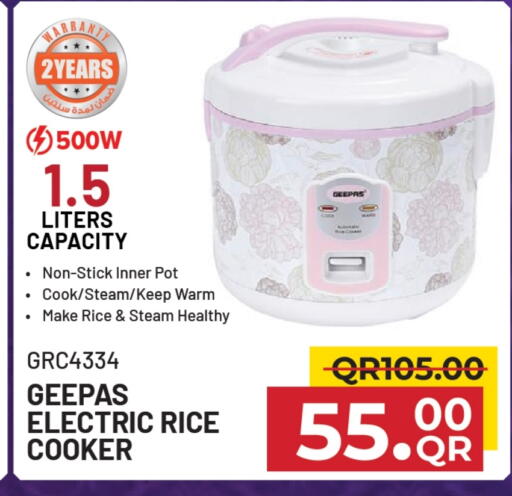 GEEPAS Electric Cooker in Family Food Centre Qatar - Doha | D4D Online