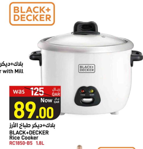 BLACK+DECKER Rice Cooker in Carrefour Qatar - Doha | D4D Online