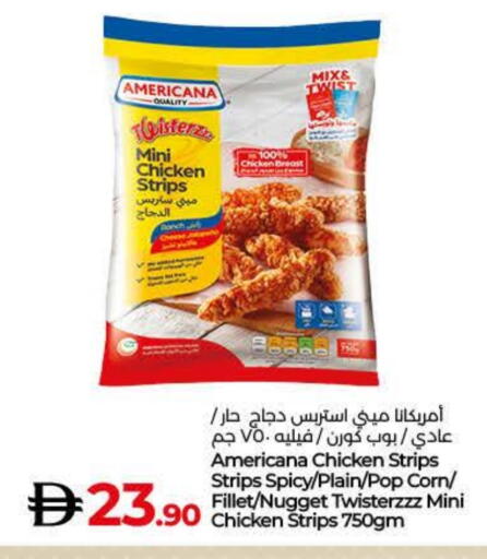 AMERICANA Chicken Strips in Emirates Co-Operative Society UAE - Dubai ...