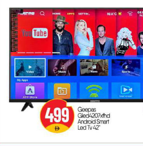 GEEPAS Smart TV in Safeer Market UAE - Abu Dhabi | D4D Online