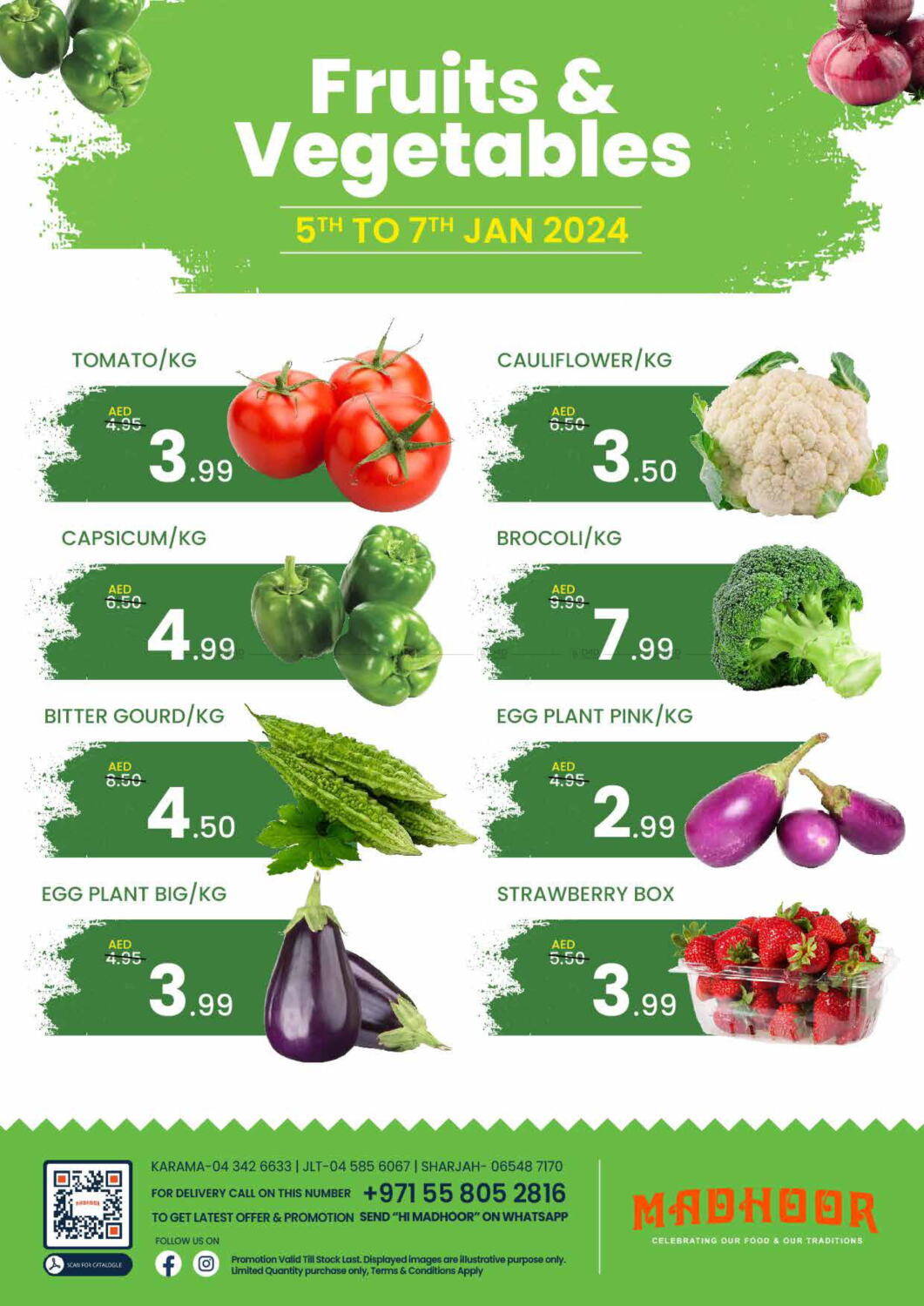 MADHOOR SUPERMARKET L.L.C Big Deals 2024 in UAE - Dubai. Till 11th January
