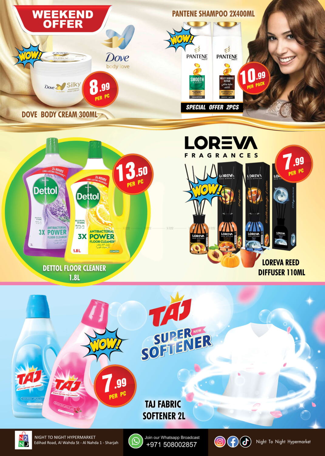 NIGHT TO NIGHT DEPARTMENT STORE Mega Weekend in UAE - Sharjah / Ajman ...