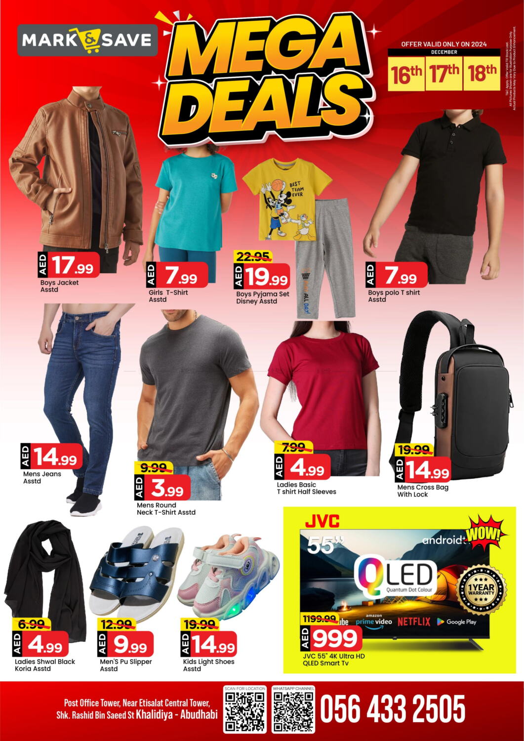 Mark & Save Musaffah, Abu Dhabi in UAE - Abu Dhabi. Till 18th December