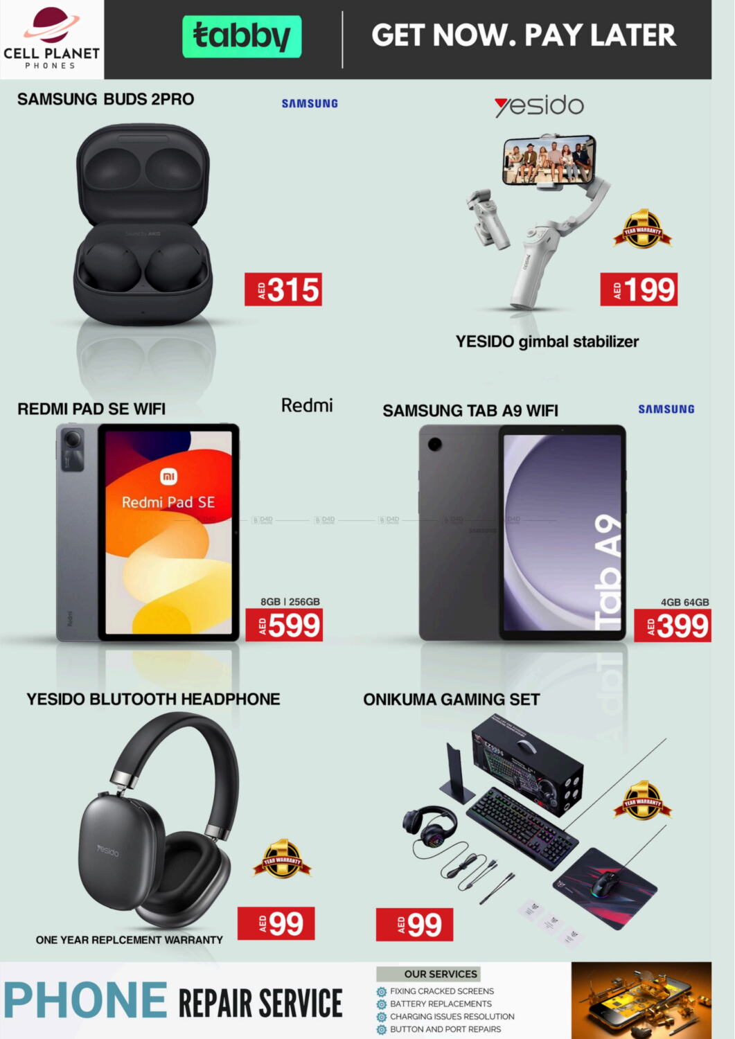 CELL PLANET PHONES Price Drop Special Deals in UAE - Sharjah / Ajman ...