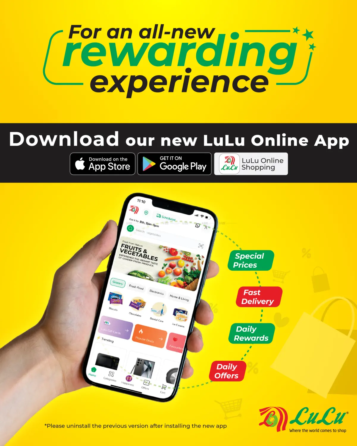 Download our new LuLu Online App