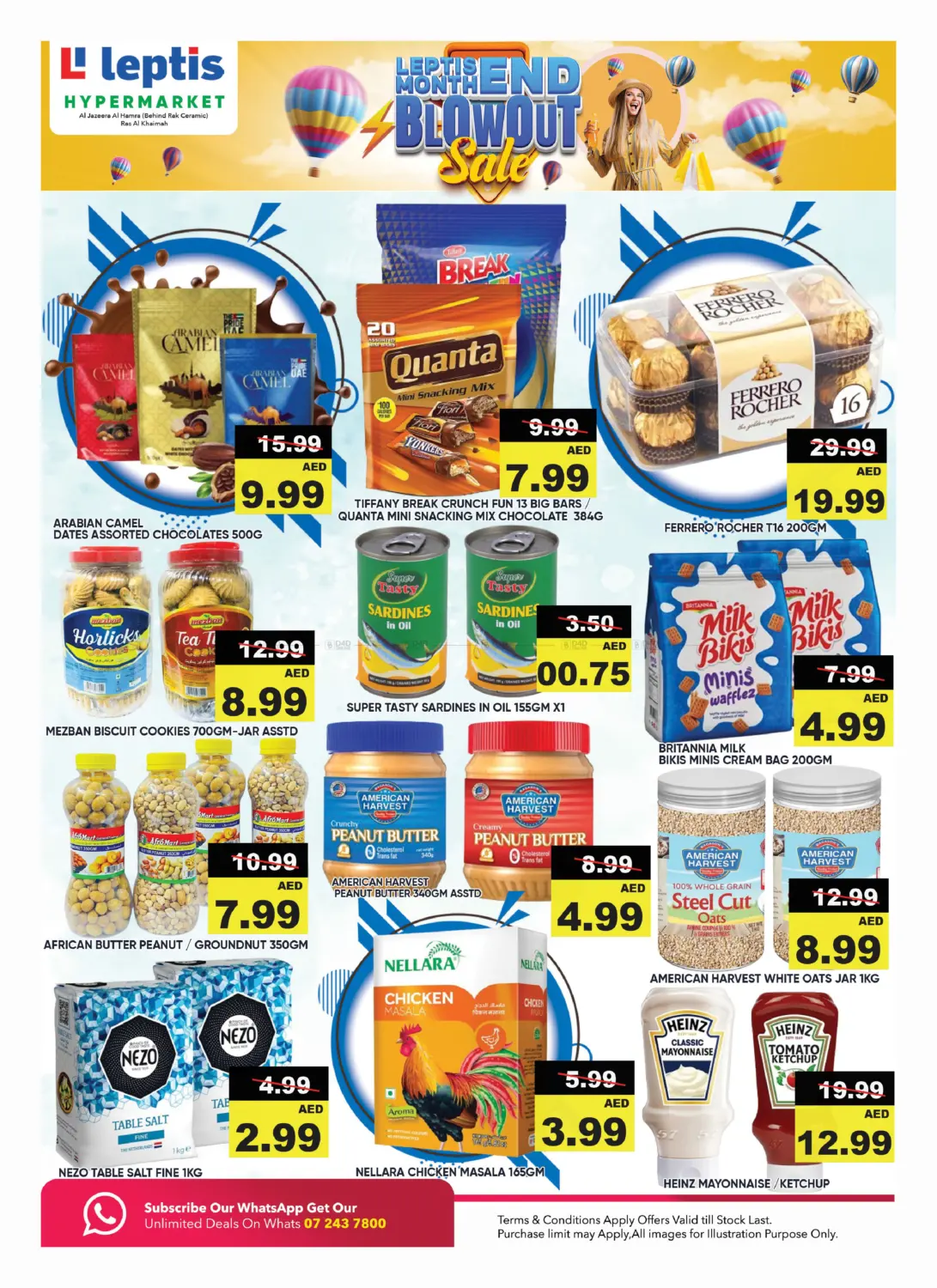 Leptis Month End Blowout Sale