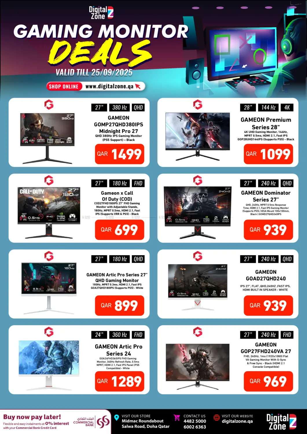 Gaming Monitor Deals