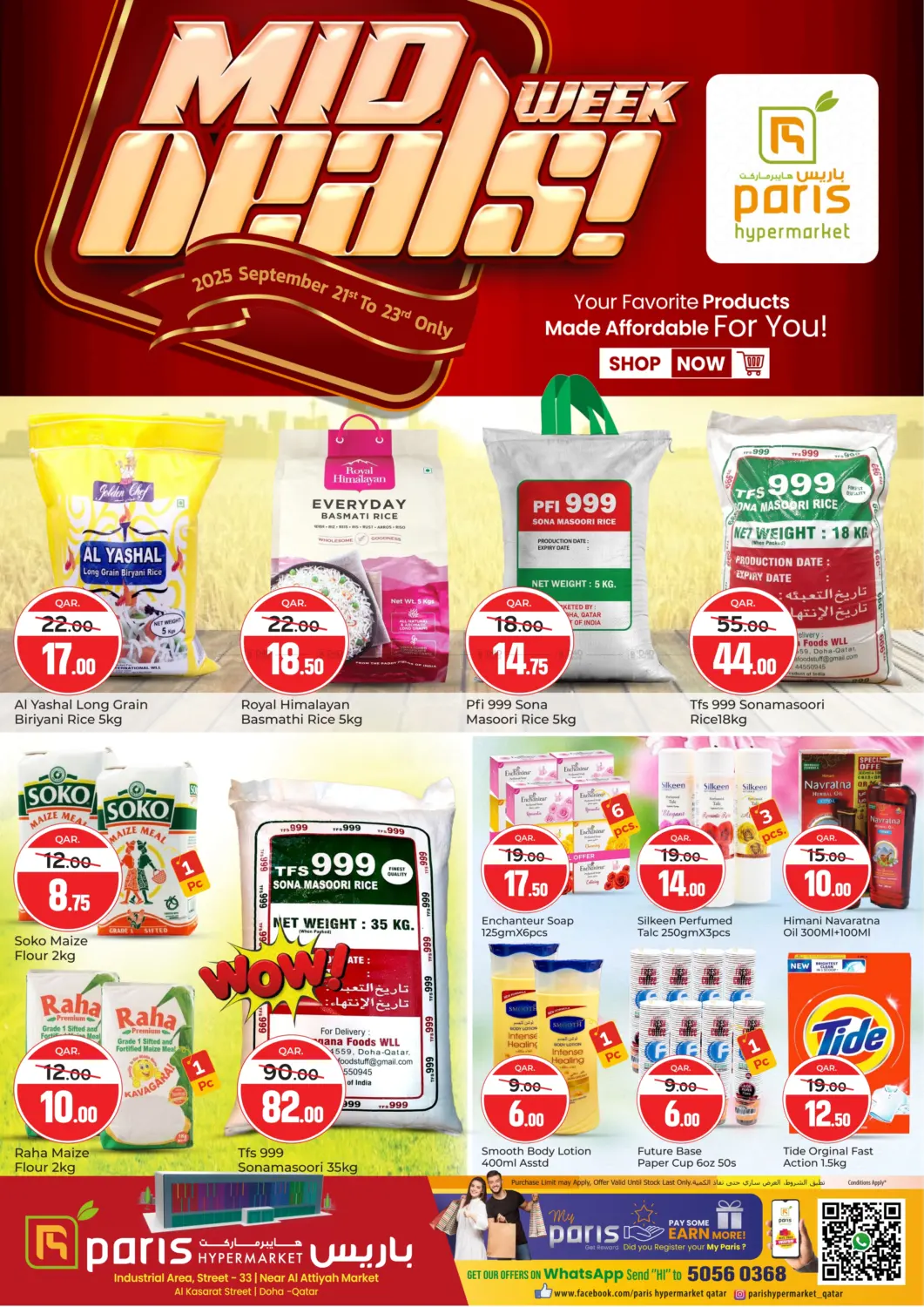 Mid Week Deals
