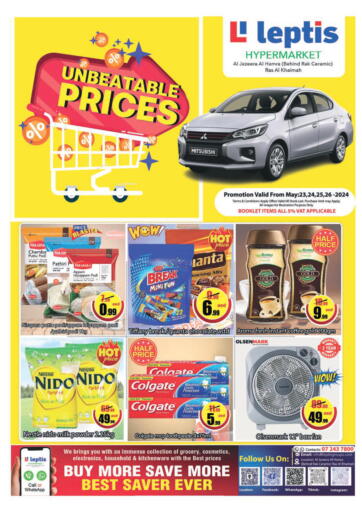 UAE - Ras al Khaimah Leptis Hypermarket offers in D4D Online