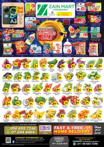 Zain Mart Supermarket Winter Sale in UAE - Ras al Khaimah. Till 9th February