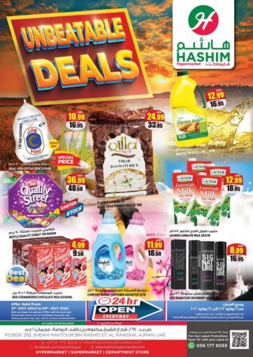 UAE - Sharjah / Ajman Hashim Hypermarket offers in D4D Online