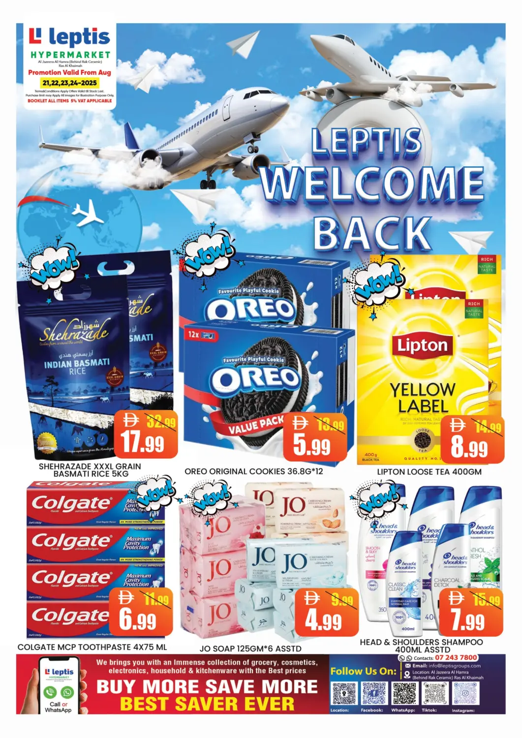 UAE - Ras al Khaimah Leptis Hypermarket offers in D4D Online