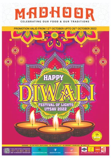 MADHOOR SUPERMARKET L.L.C Happy Diwali in UAE - Dubai. Till 26th October