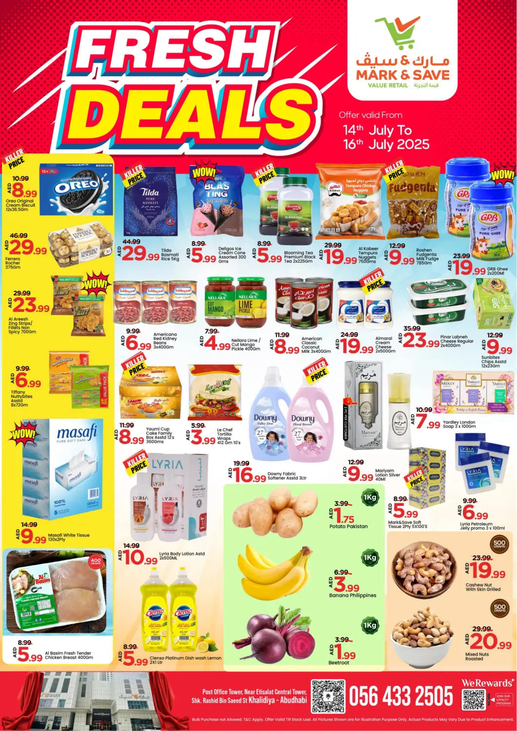UAE - Abu Dhabi Mark & Save offers in D4D Online