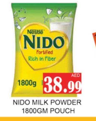 NIDO Milk Powder in Zain Mart Supermarket UAE - Ras al Khaimah | D4D Online